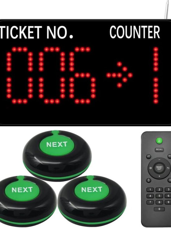 Other | Take A Number System Wireless Queue Management System Ticket ...